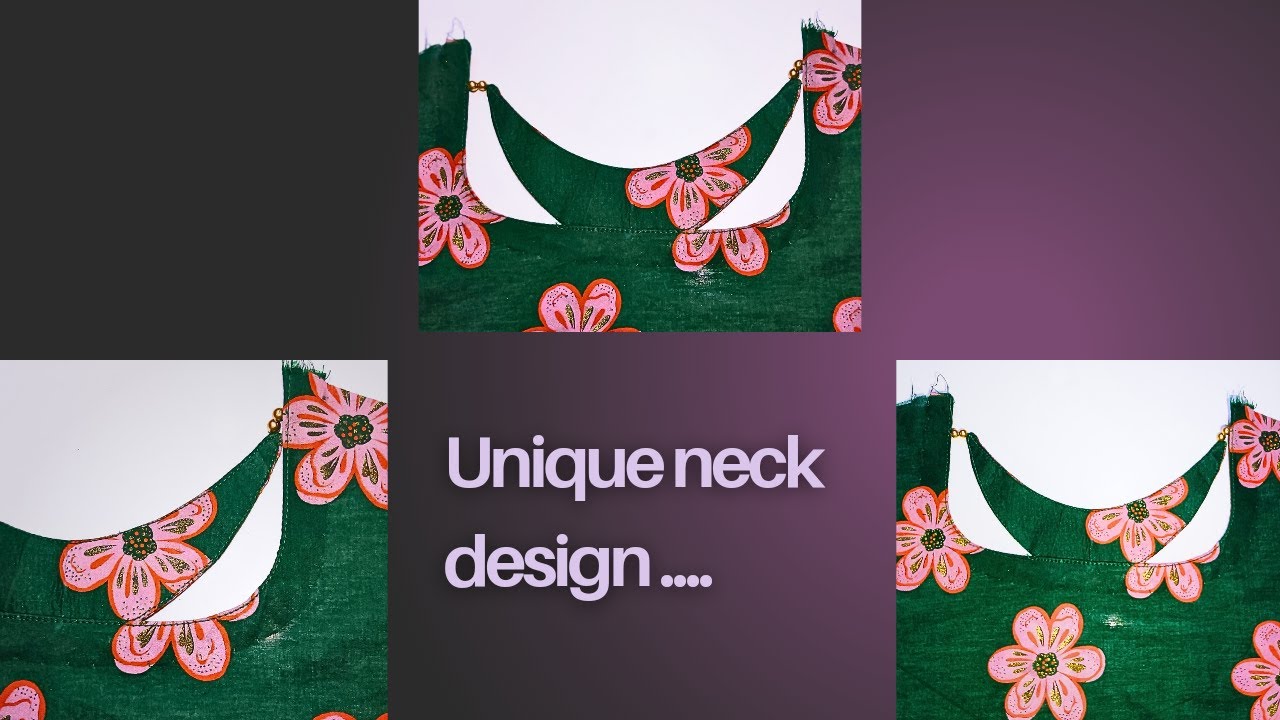 |Unique Neck design| Easy design| Anniestyle| - YouTube