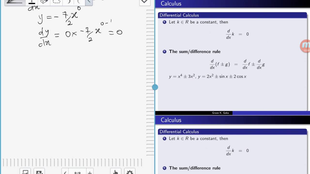 Differential Calculus 2 - YouTube