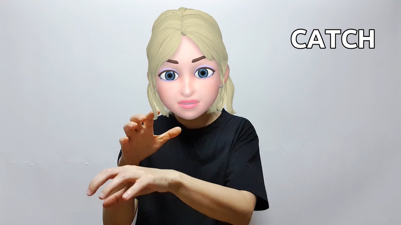 American Sign Language (ASL) Vocabulary Lesson: Catch - YouTube