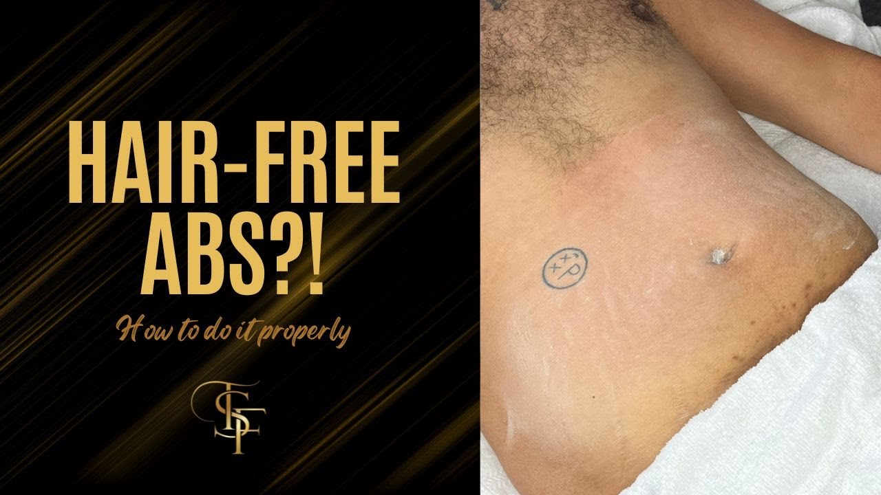 How To Remove Hair On The Abs With Sugar Wax | Tips from a 10-year ...