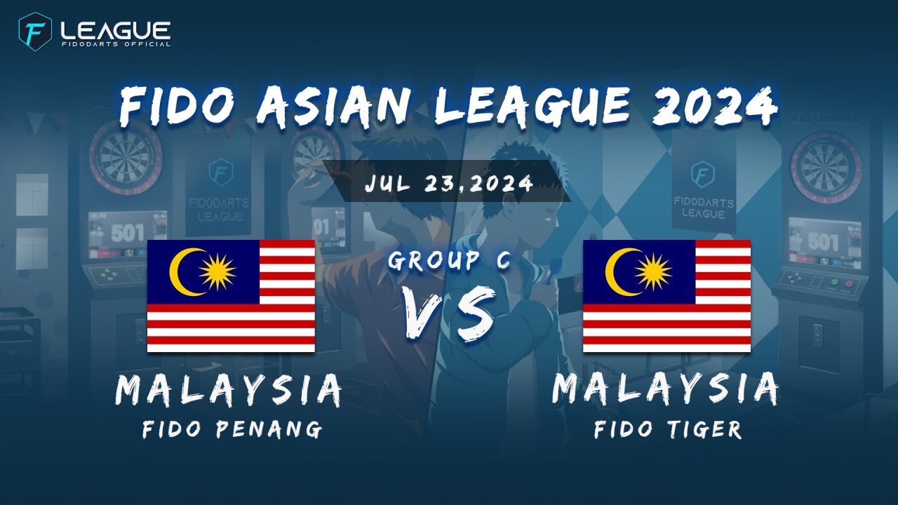 FIDO ASIAN LEAGUE 2024【Group C】Fido Penang VS Fido Tiger - YouTube