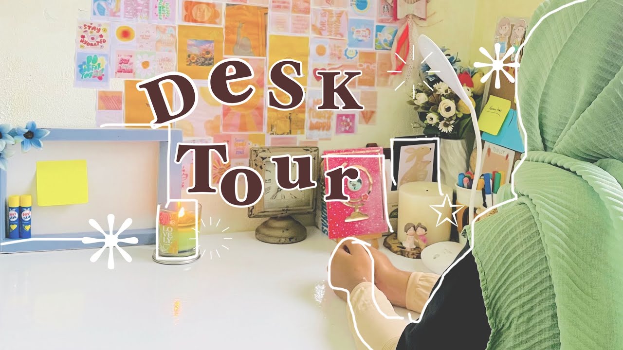 Desk tour 🥰|| Room makeover || study table makeover || shaziya.in ...