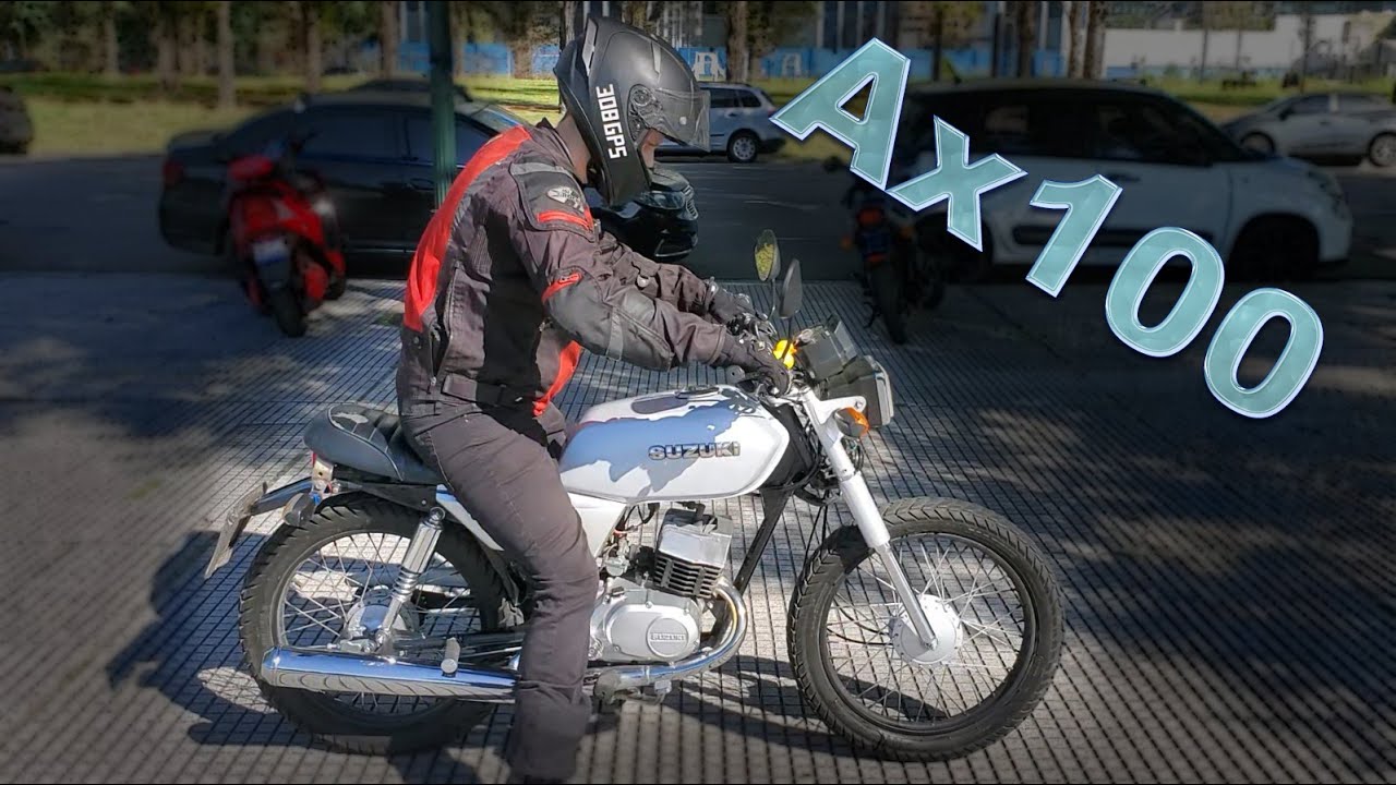Review Suzuki AX100 Parte 2 - YouTube
