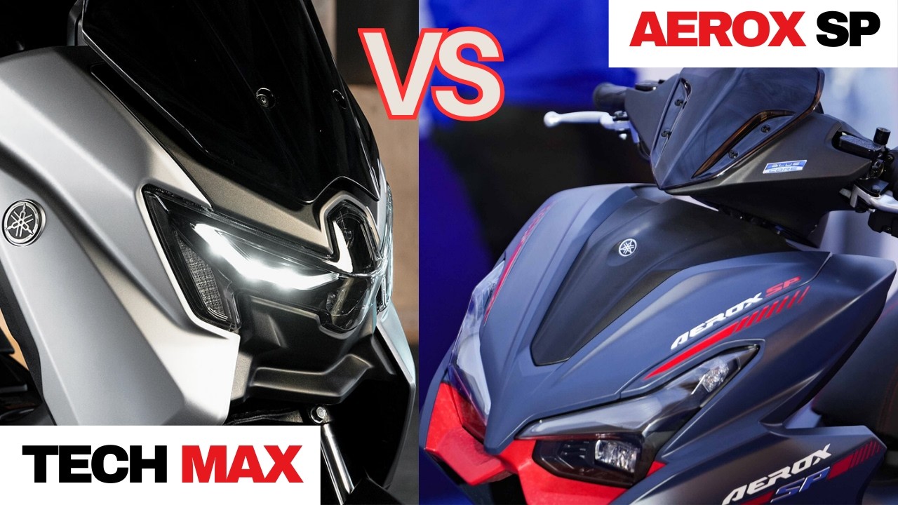 WHY PAY MORE? Yamaha NMAX 155 Tech Max vs Aerox 155 V3 SP — Which One ...