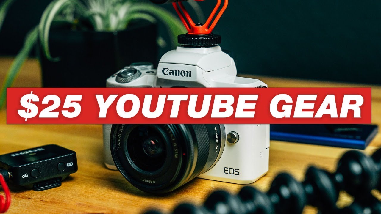 MUST-HAVE Cheap YouTube Video Gear (UNDER $25) - YouTube
