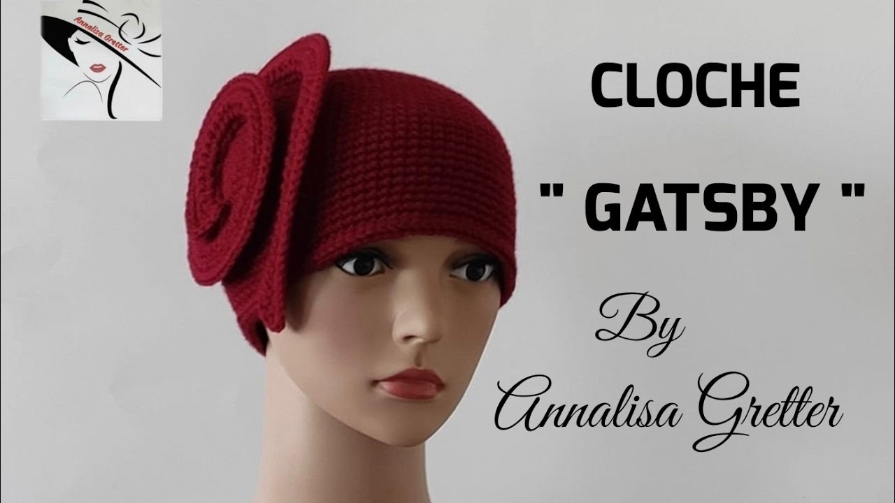 Tutorial applicazione a spirale cappello cloche - YouTube