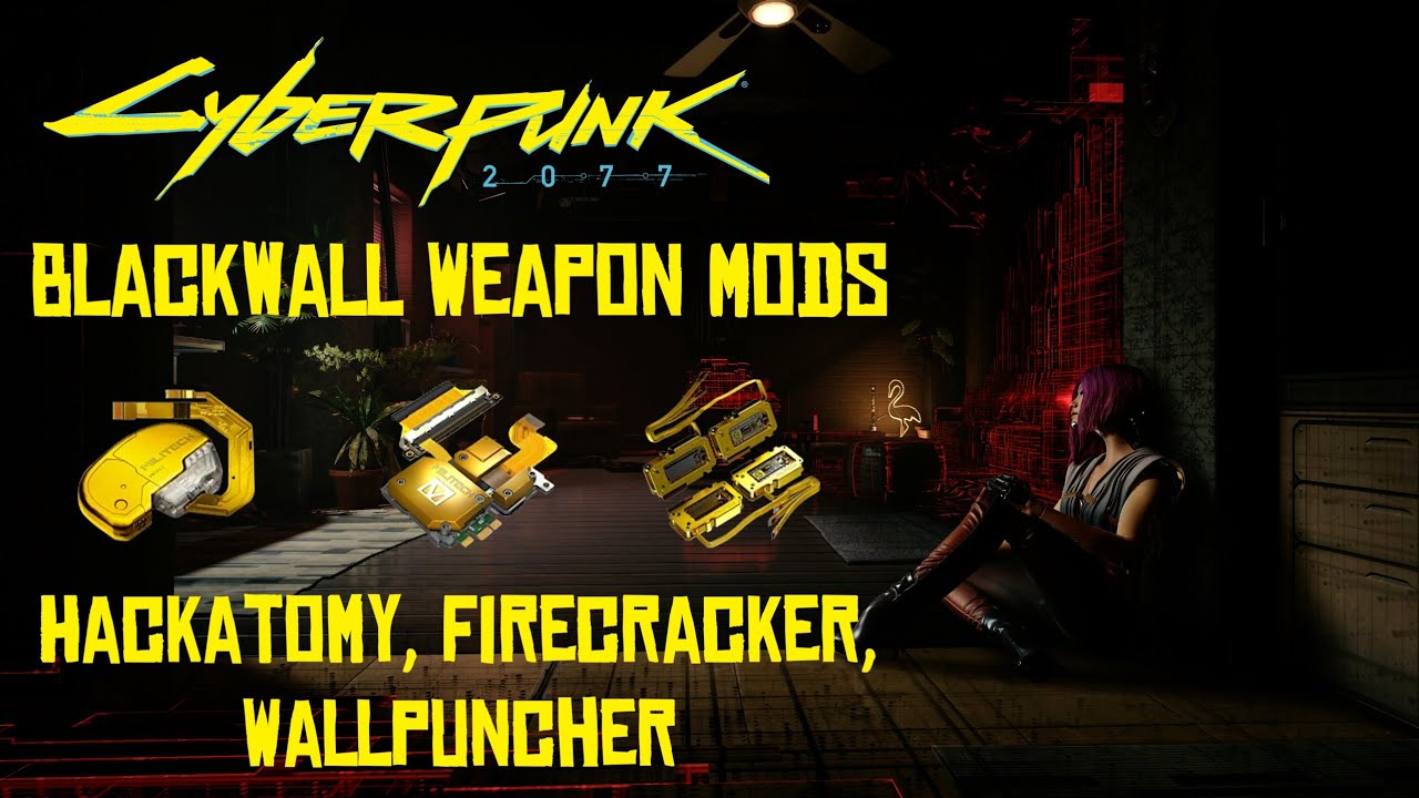Blackwall Iconic Weapon Mods Part 1 [ Hackatomy, Firecracker ...