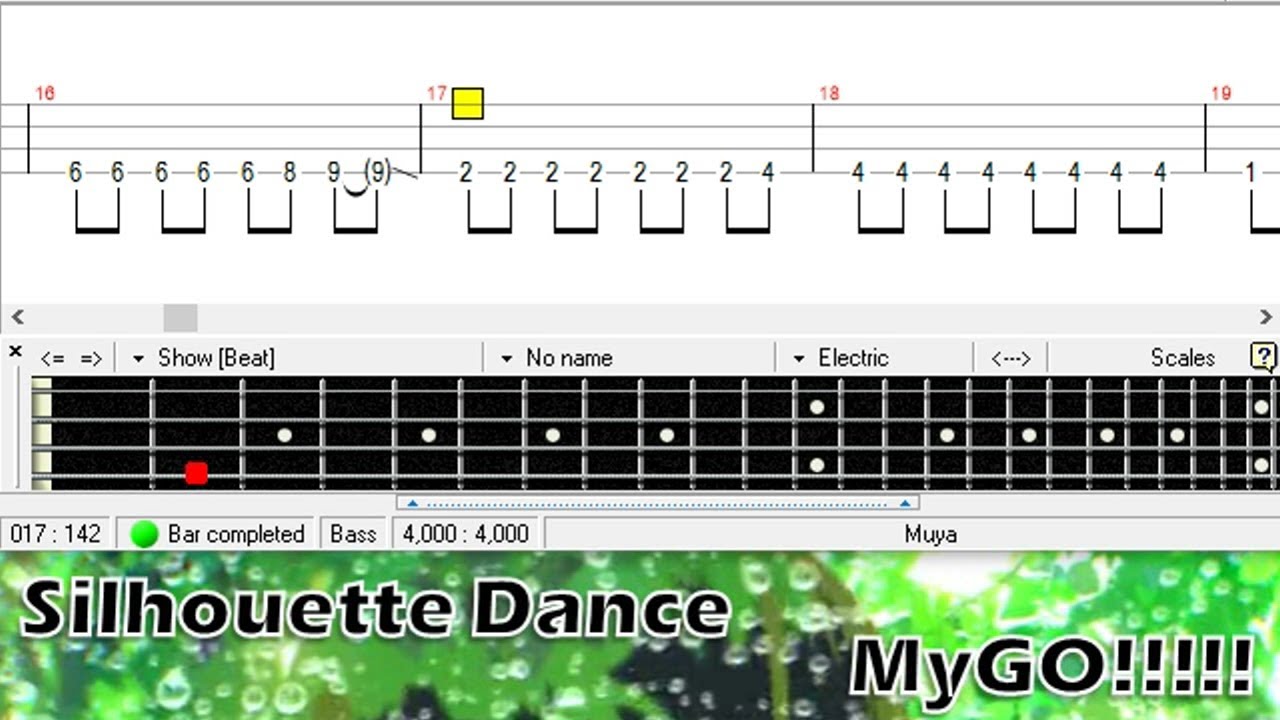 影色舞 / MyGO!!!!! / ベース [TAB] Silhouette Dance - Bass - YouTube