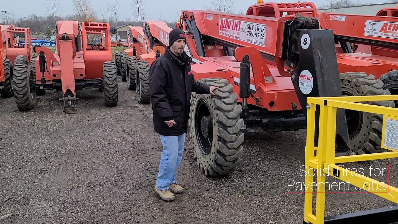 SkyTrak Rentals & Attachments from Aero Lift - YouTube