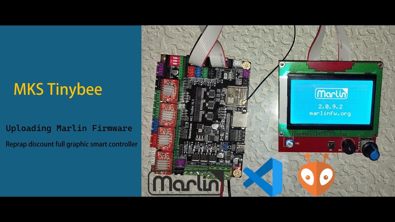 Building a 3D Printer (Part3) : Uploading Marlin Firmware and ...