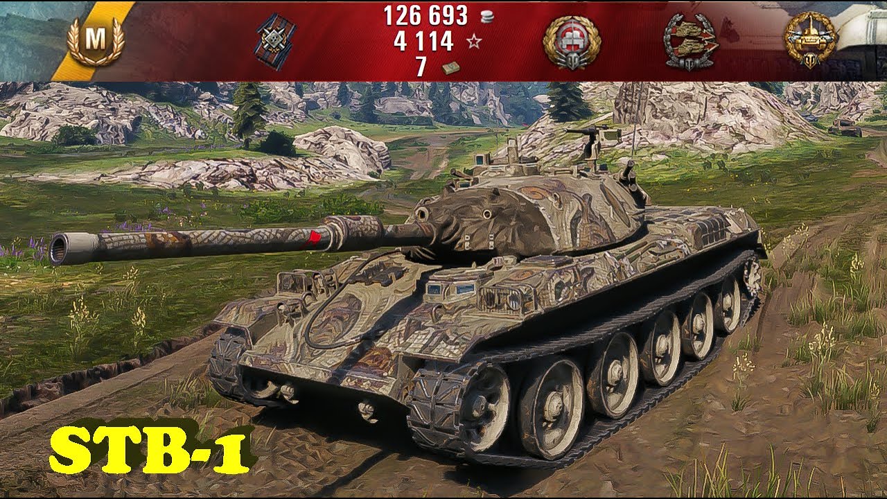 STB-1 - World of Tanks UZ Gaming - YouTube