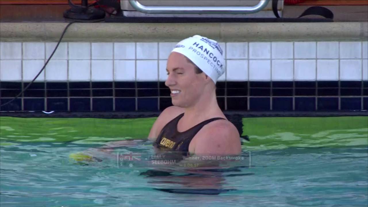 2016 Arena Pro Swim Series at Santa Clara: Women's 200m Back A Final ...