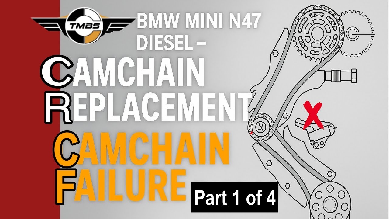 BMW Mini N47 Diesel - Camchain, Guides & Tensioner replacement (Part 1 ...