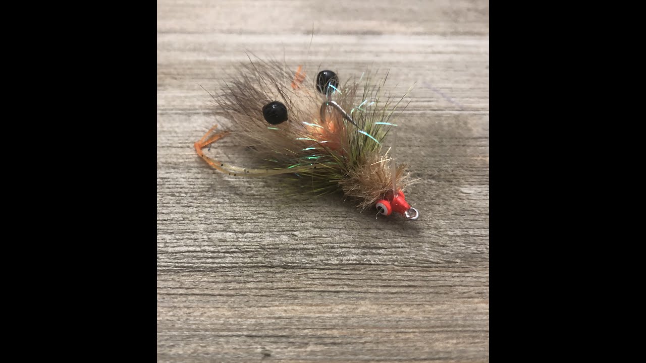 Redfish Critter Fly - YouTube