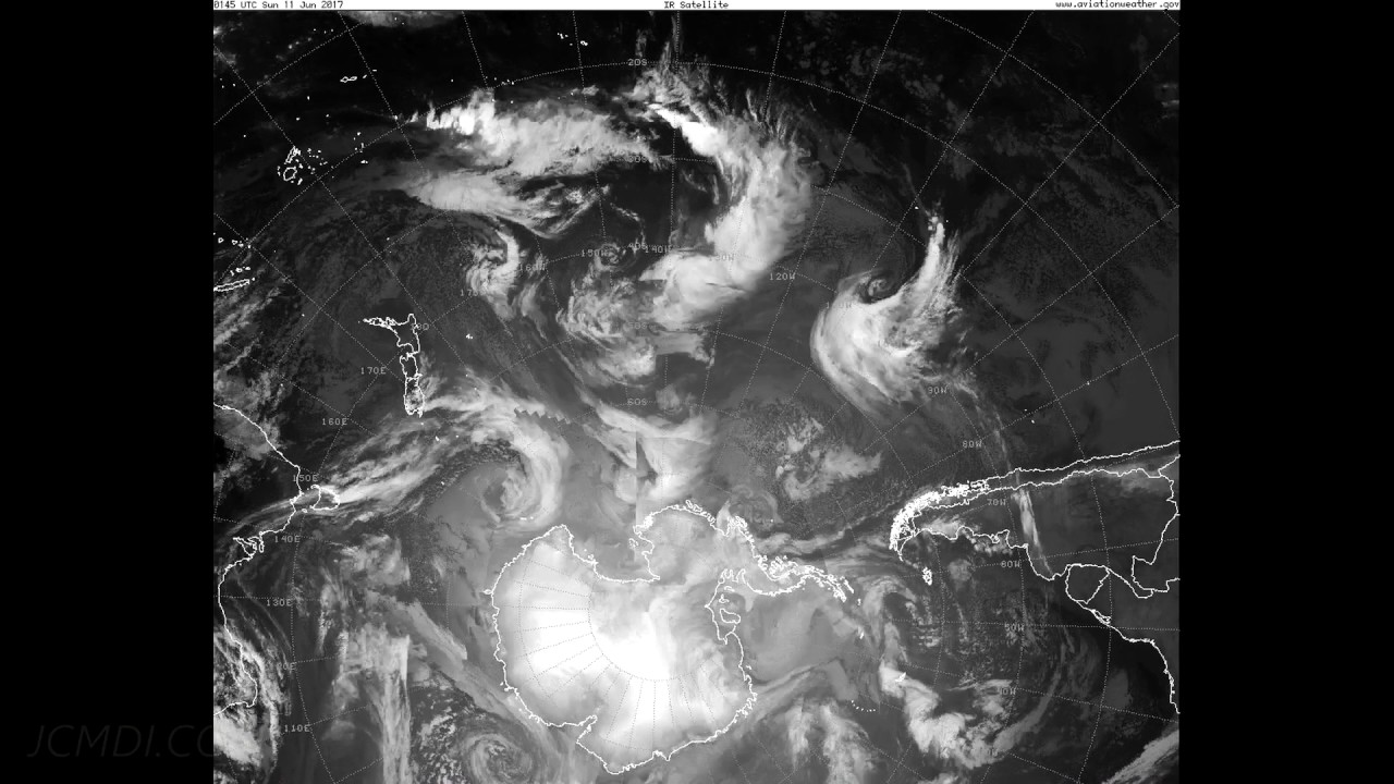 GOES Antarctica Pacific Satellite Timelapse 2017 May-Jun V22475 - YouTube