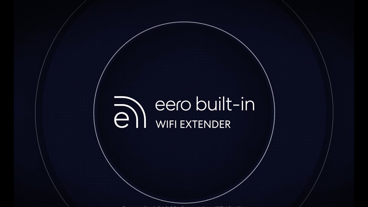 eero Built-in Wifi Extender. Now available. - YouTube