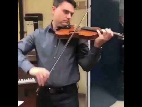 Ben Shapiro plays megalovania on violin - YouTube