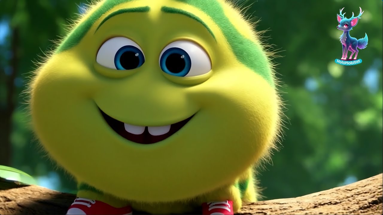 Kindness Story for Kids: The Grumpy Caterpillar | HoloAnima - YouTube