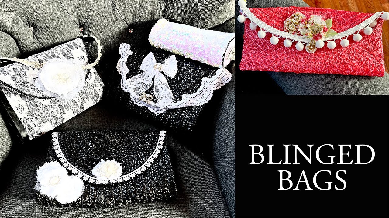 Blinged out Bags | Easily take a bag from drab to fab with a little ...