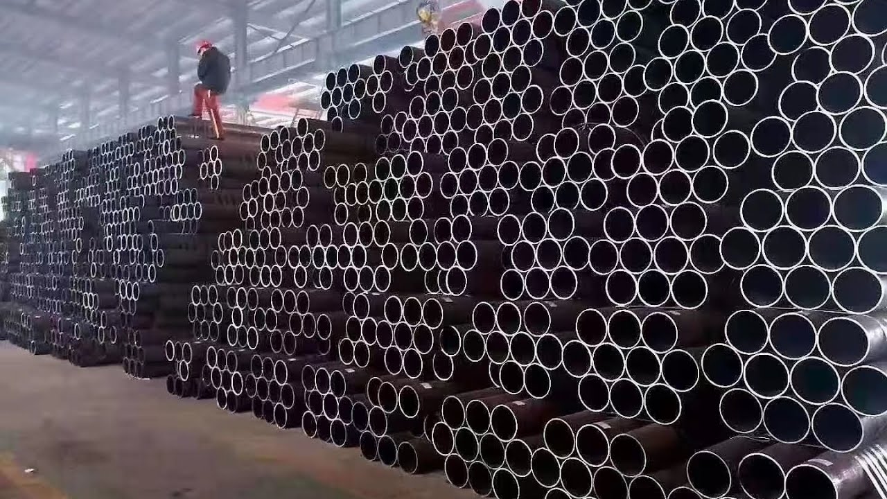 🌈New Orders of Seamless Steel Pipe with Large Inventory - YouTube