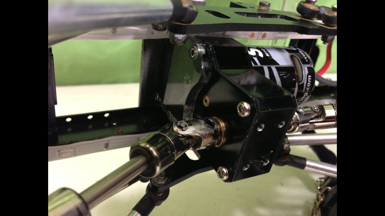 Installing RC4WD R2 Transmission in my Tamiya Ford F-350 High-lift ...