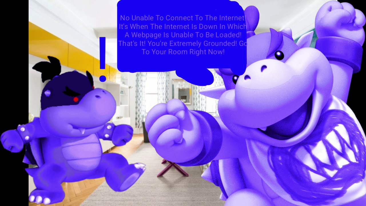 Dark Baby Void Bowser Says Yes Unable To Connect To The Internet ...