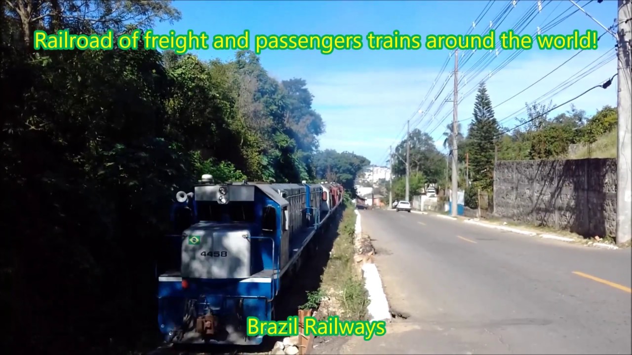 Brazil Railways - Rumo Logistics Multimodal - YouTube