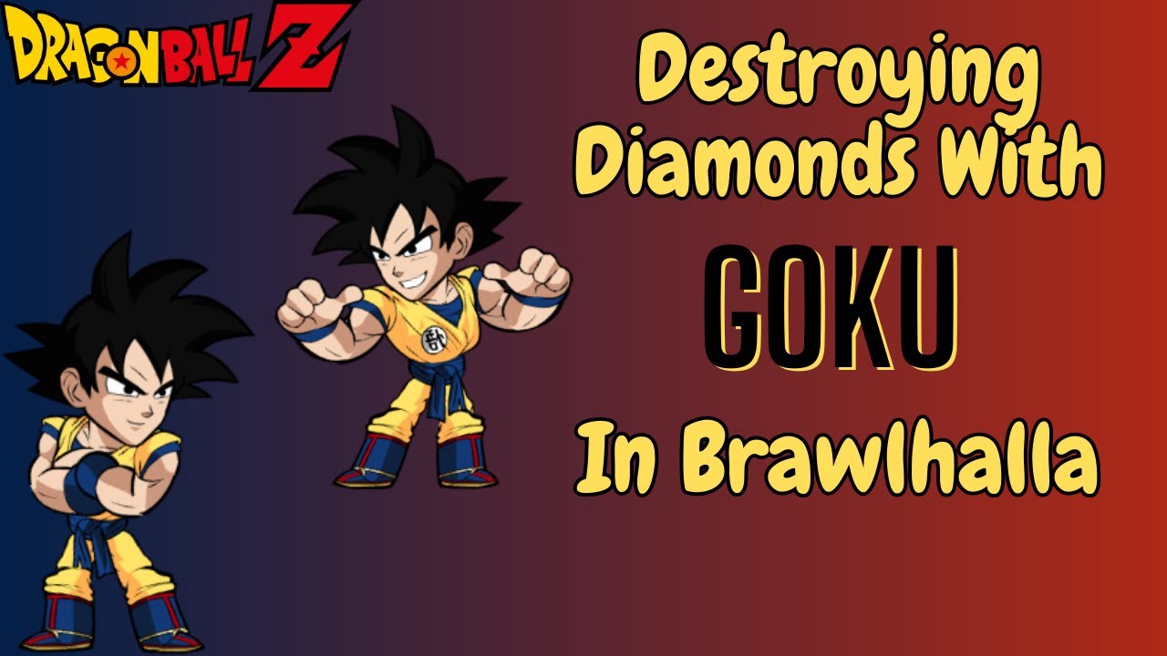 Destroying Diamonds With Goku In Brawlhalla. - YouTube