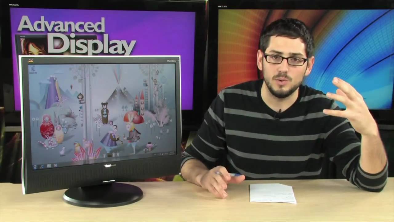 ViewSonic VG2230wm 22" Widescreen LCD Monitor - YouTube