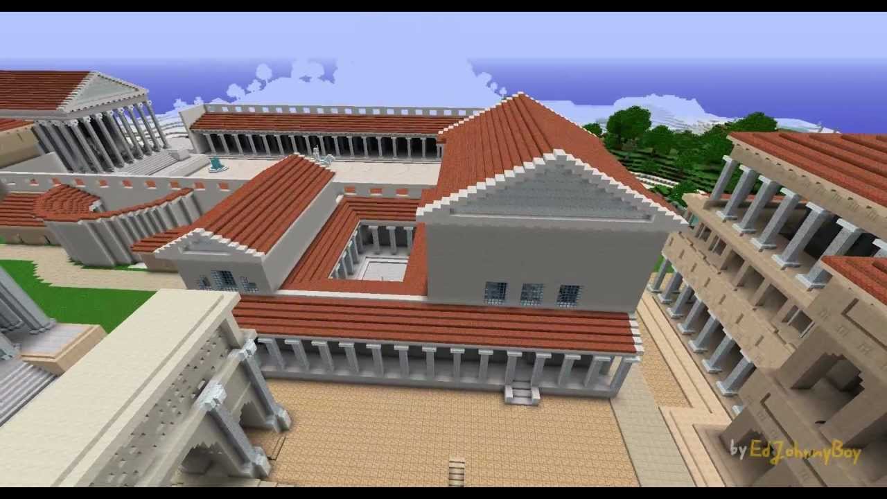 Curia Iulia in Minecraft - 07012012 - YouTube
