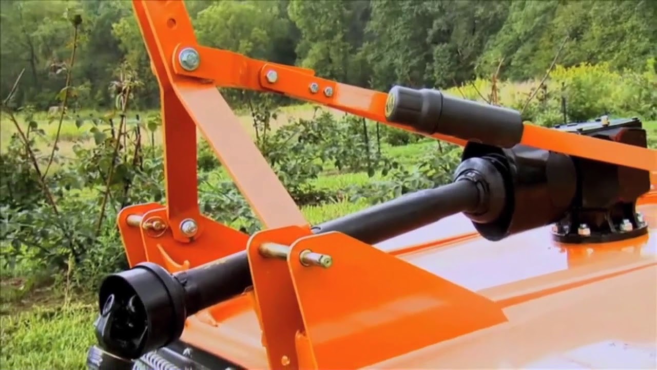 Check Out the Woods BrushBull BB720X Single Spindle Rotary Cutter - YouTube