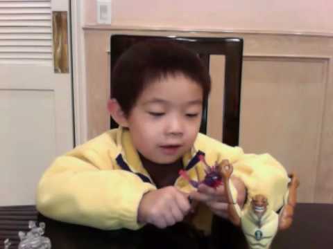 ben 10 toy review of humongosaurus and chromastone new edition - YouTube