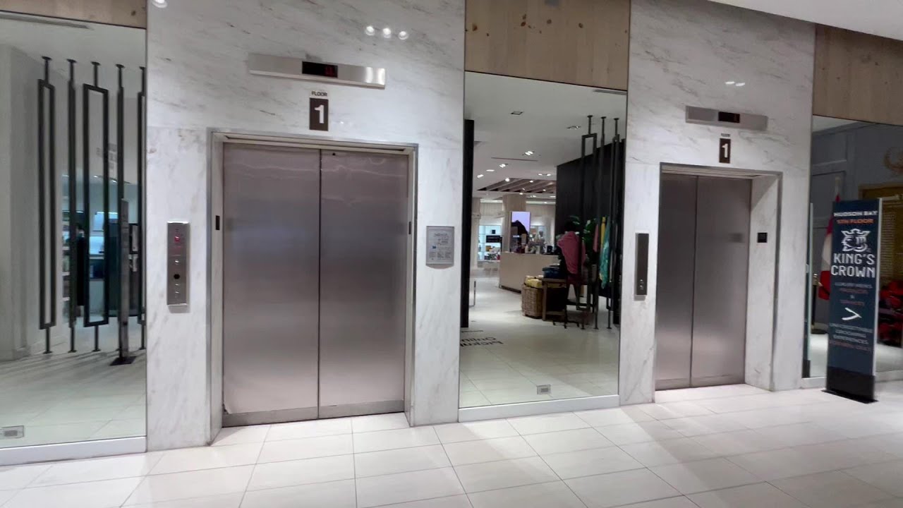 Turnbull/Kone Elevators at Downtown Toronto Hudson's Bay Store 1/27 ...