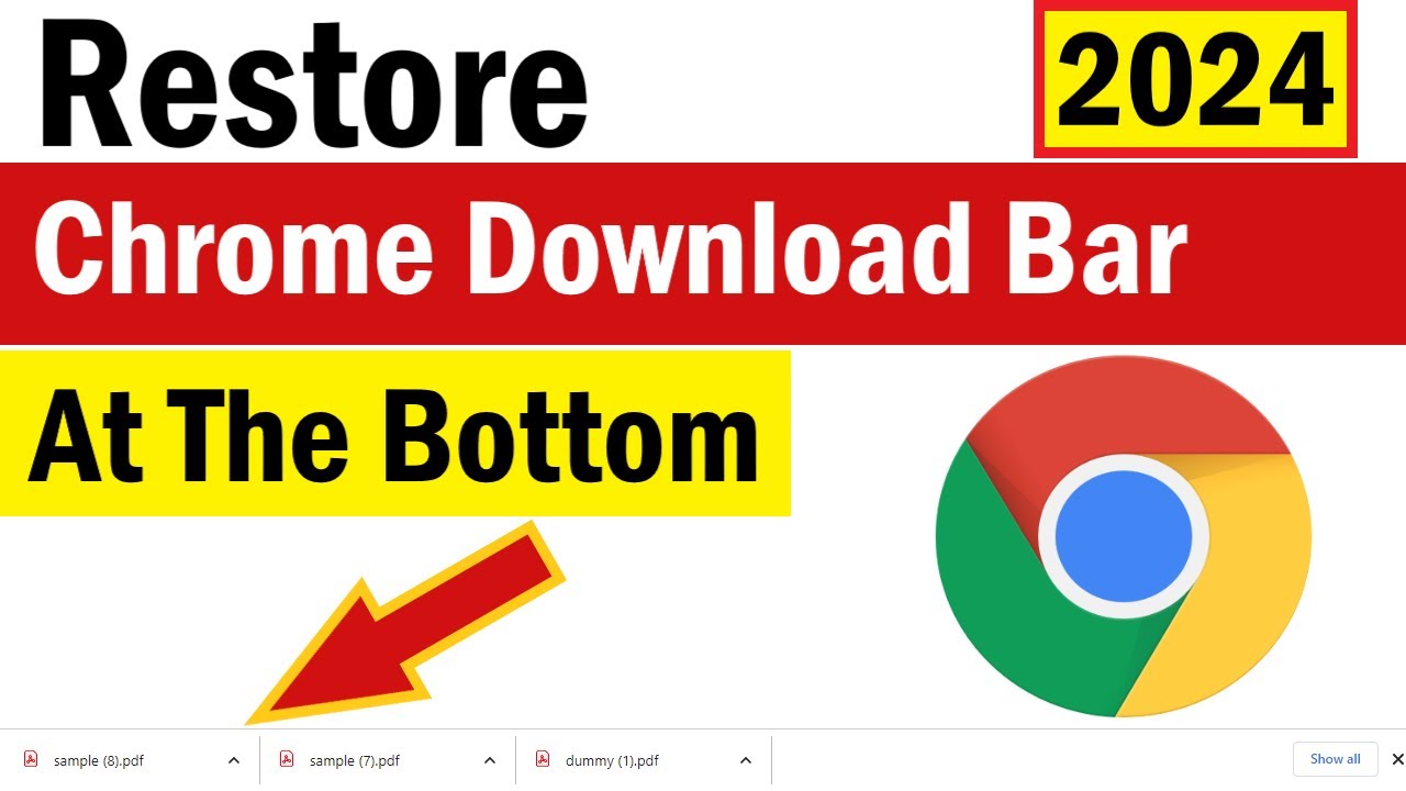 How To Enable the Download Bar in Chrome | Restore Chrome Download Bar ...