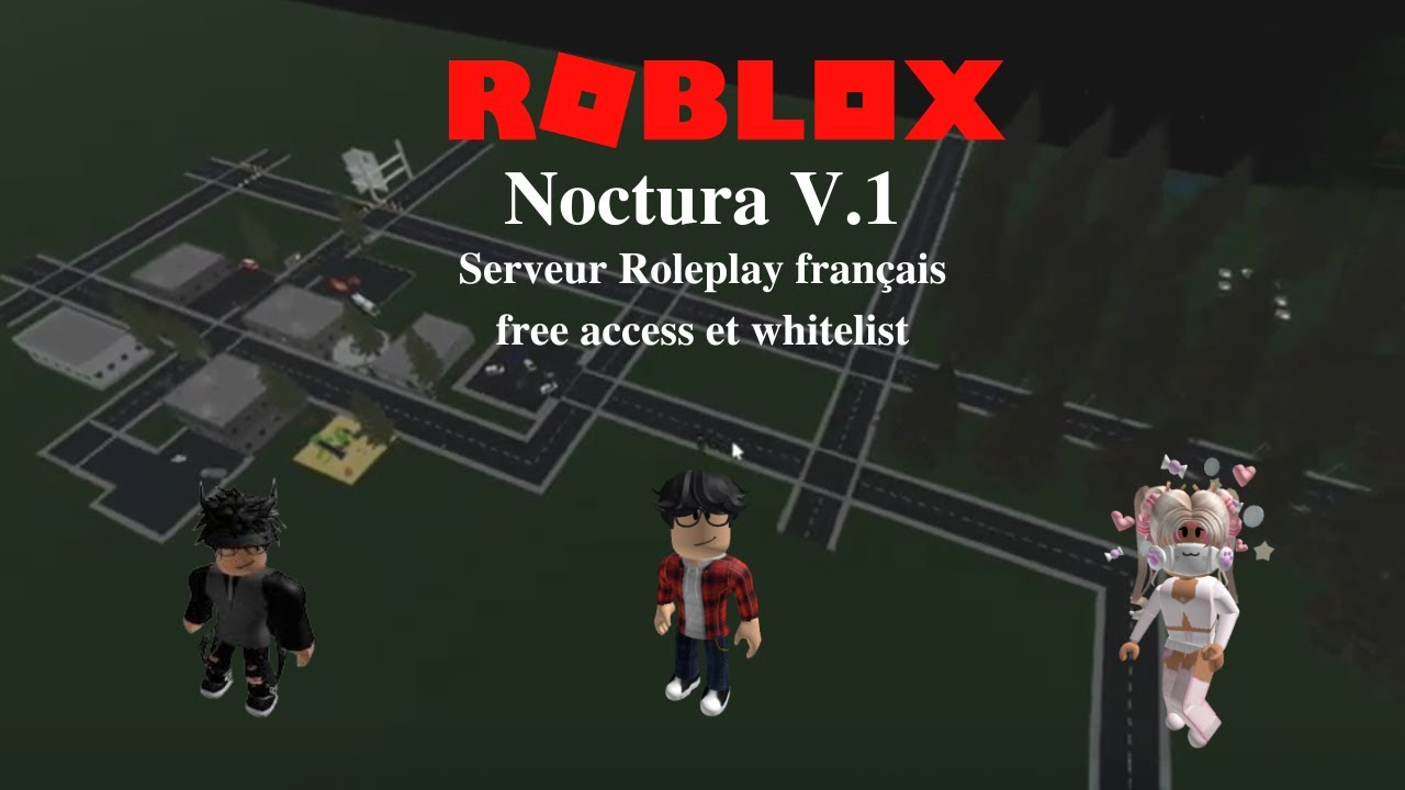 Présentation du début de ma map roleplay sur Roblox - YouTube