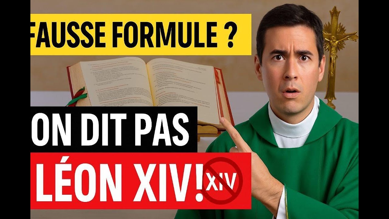 Pourquoi on ne dit PAS « Léon XIV » à la messe ? La règle que tous oublient ! - YouTube
