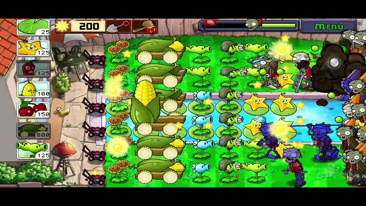 Plants Vs Zombies Ataque explosivo parte 2 - YouTube
