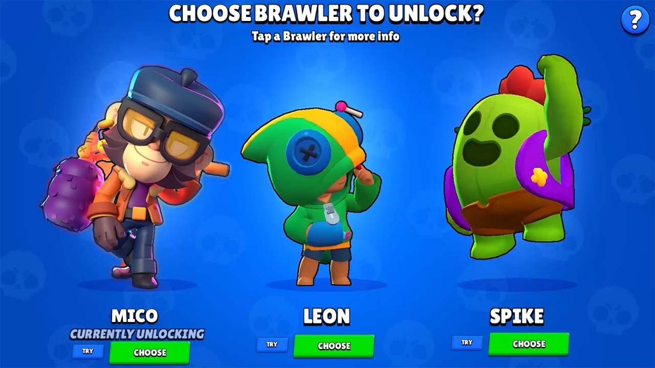 AWESOME CHOOSE BRAWLER MICO😱🔥OFFER🎁 BRAWL STARS GIFTS🎁🎁 - YouTube