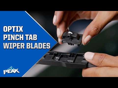 OPTIX Pinch Tab Windshield Wiper Installation | PEAK Auto