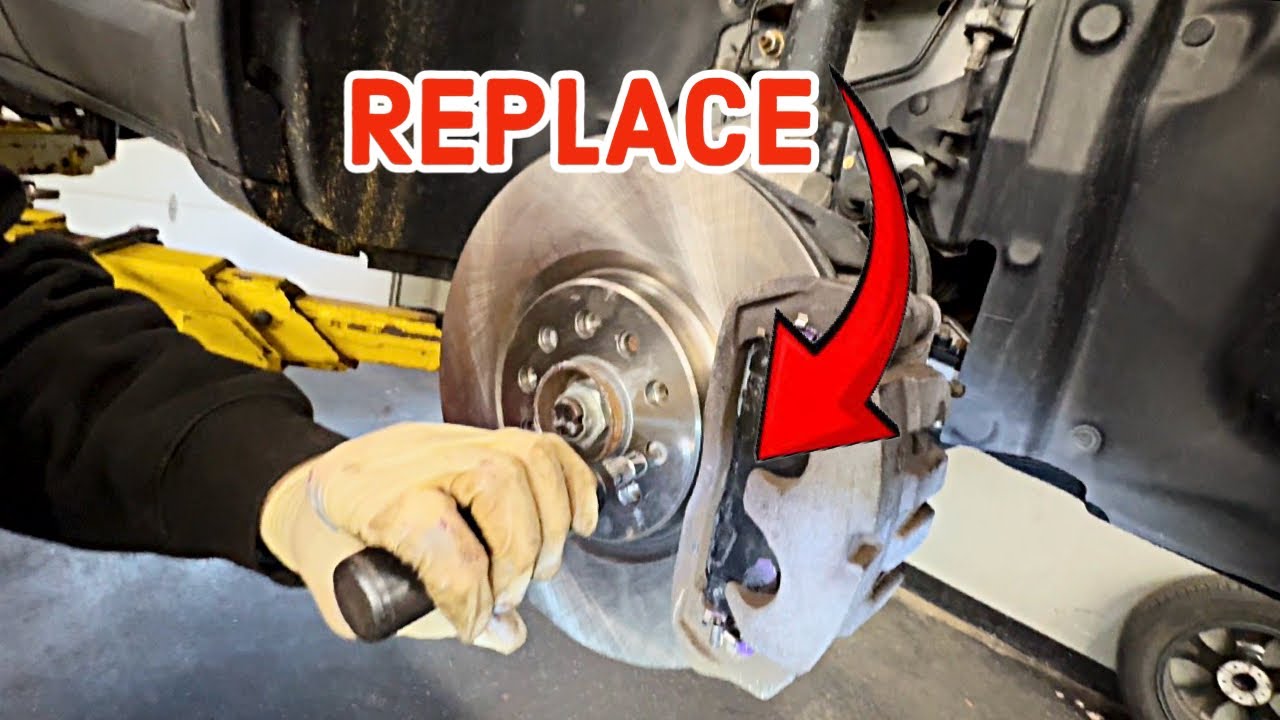 How To Replace 2017-2023 Cherokee TrailHawk 4WD Front Brakes - YouTube