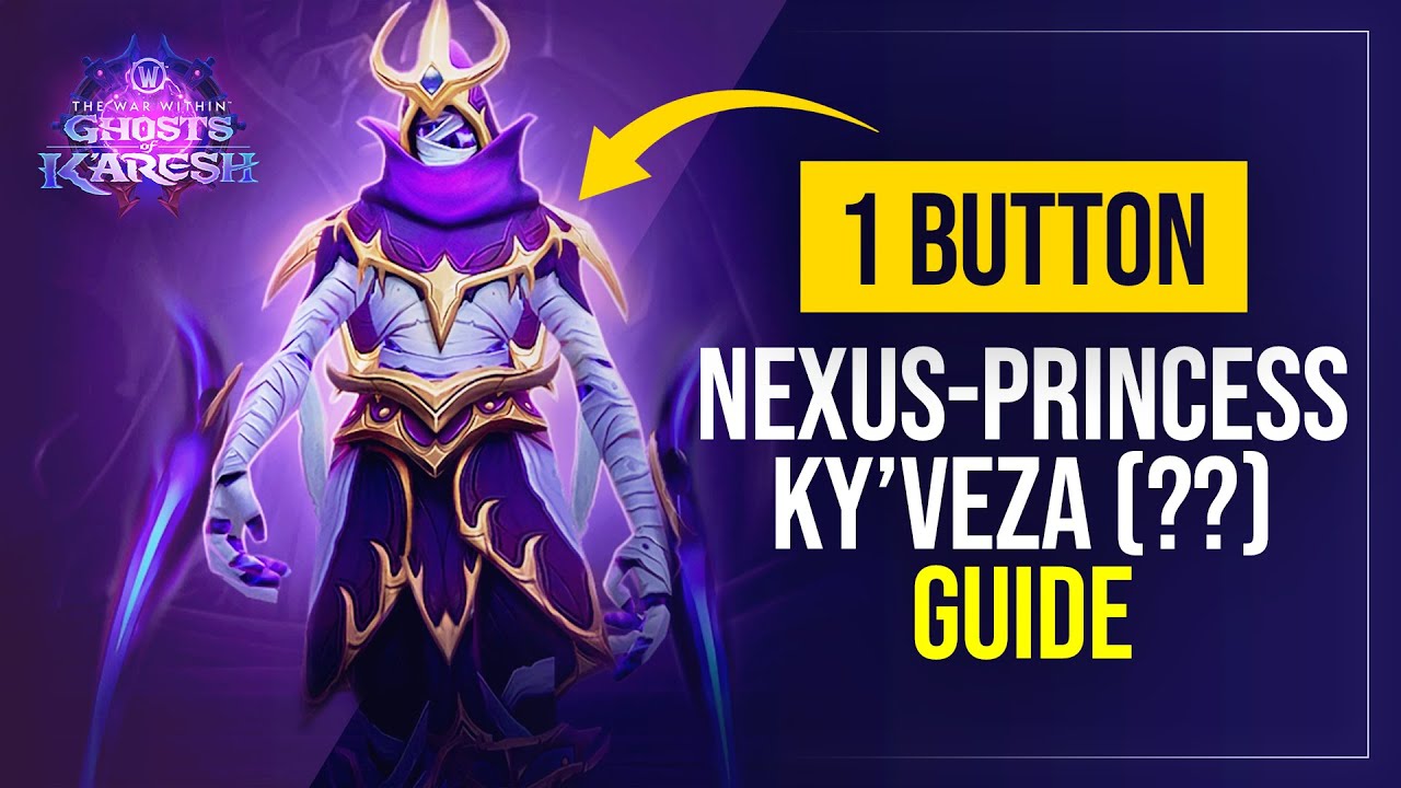 This 1 Button Strategy Beats Ky’veza (??) Hardmode – Full Guide (WoW 11 ...