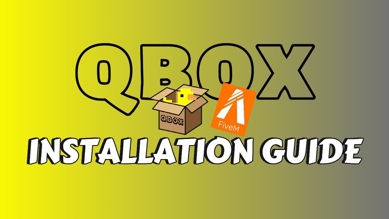 FiveM Server - Full guide Installation of QBOX fivem Server - Part 1 ...