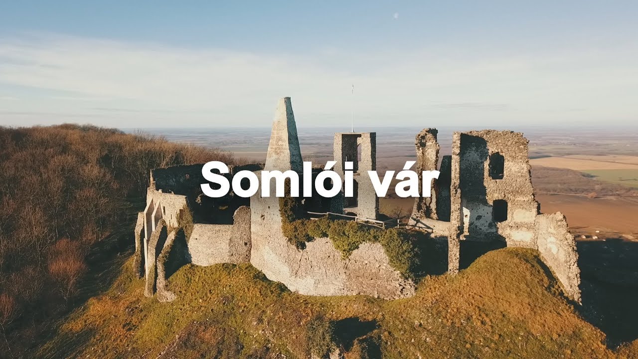 Somlói vár - Hungary drone video - YouTube