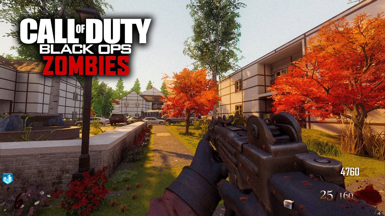 One Of The Most Advanced Custom Zombies Maps Ever - YouTube