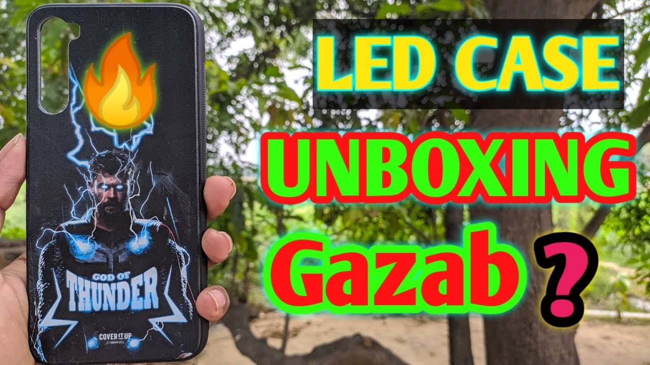 Unboxing Led back Cover| Coveritup Unbox 2020🔥🔥🔥 - YouTube