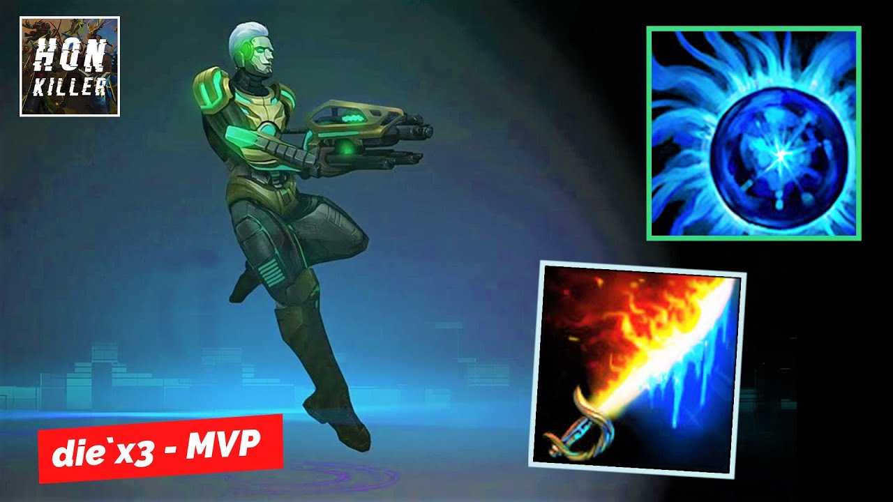 HoN Artillery NULL STONE with DAWNBRINGER - MVP - YouTube