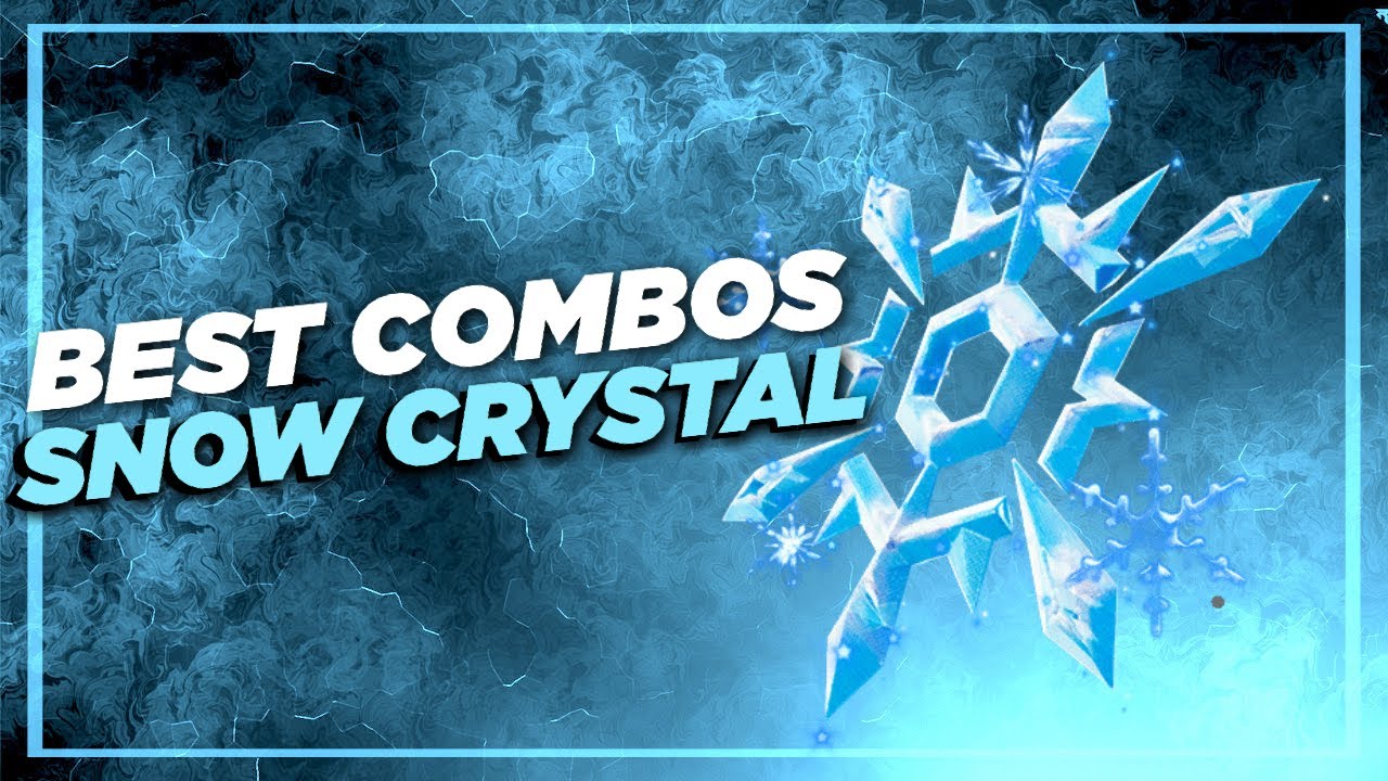 Best Combos | Snow Crystal | Fortnite Back Bling Review - YouTube