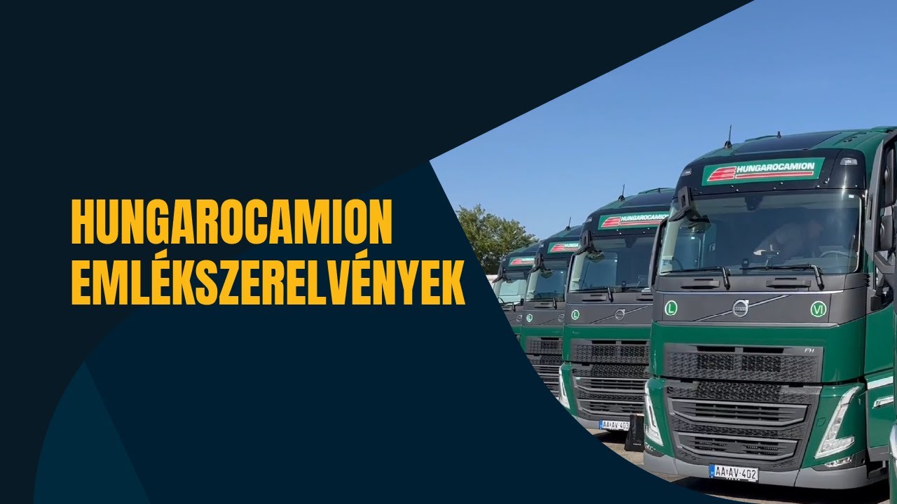🚚 Hungarocamion emlékszerelvények - (Hungarocamion tribute trucks ...