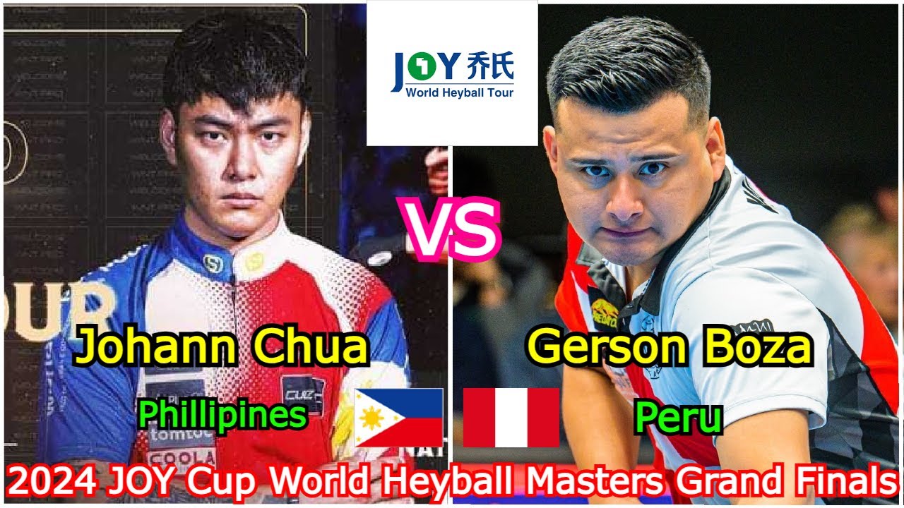 Johann Chua VS Gerson Martinez Boza | 2024 JOY Cup World Heyball ...