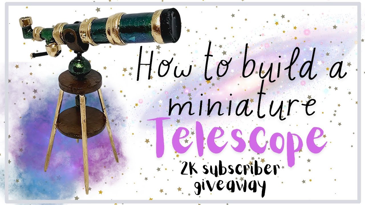 How to build a miniature telescope - YouTube